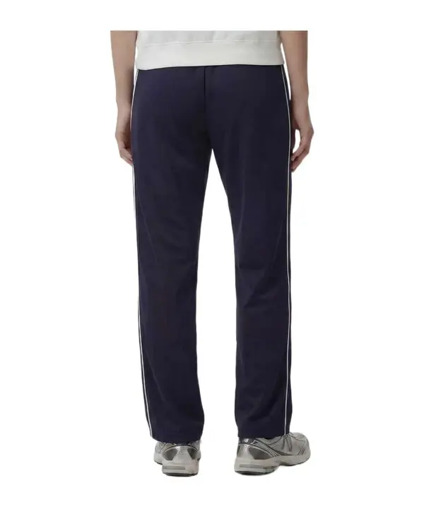 SPORTY  RICH Sporty & Rich Straight-leg Trousers With Side Stripes