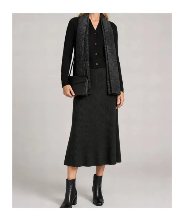 Paul Smith V Neck Knit Top Long Sleeves