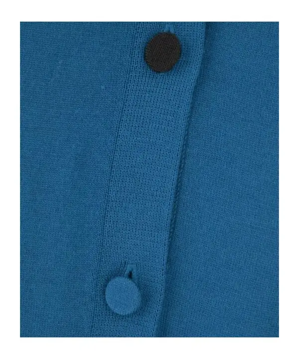 Paul Smith Cerulean Wool Blend Cardigan