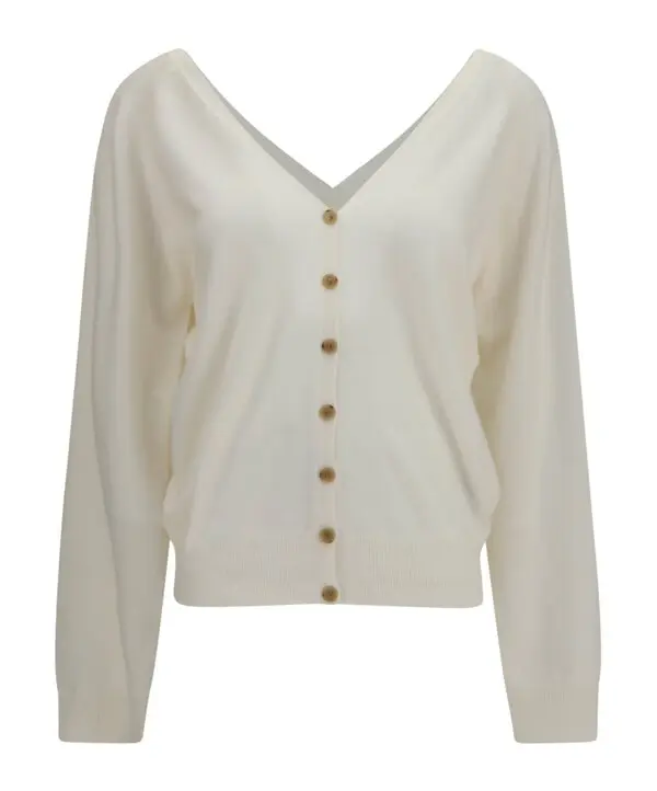 LISA YANG Jiani V-neck Cardigan - Gray