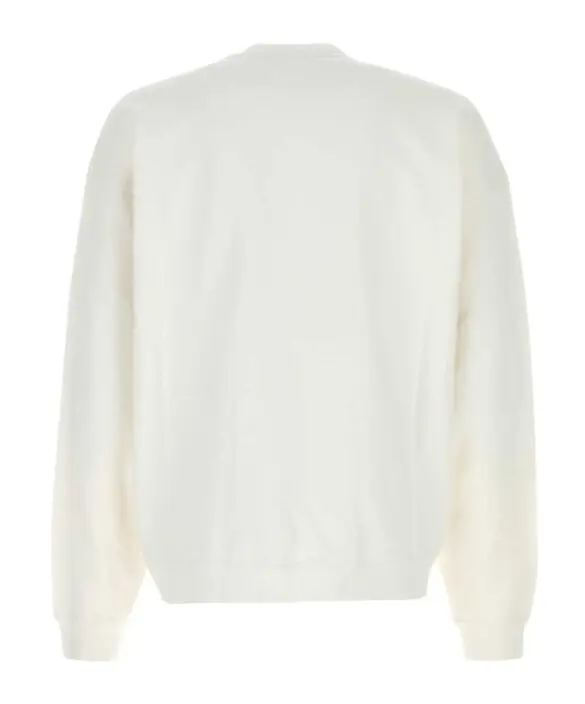 Dsquared2 Logo Print Crewneck Sweatshirt - White