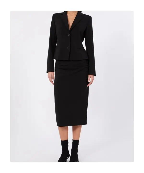 Max Mara Fitted Technical Cady Blazer