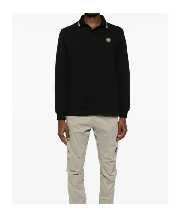 Stone Island Logo-patch Polo Shirt