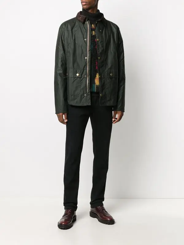 Barbour Collared Button-up Jacket