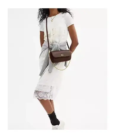 COACH Brook Flap Chain Bag