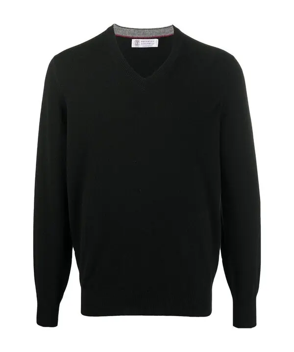 Brunello Cucinelli V-neck Cashmere Jumper