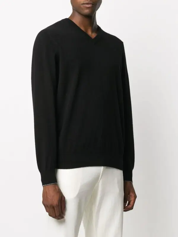 Brunello Cucinelli V-neck Cashmere Jumper