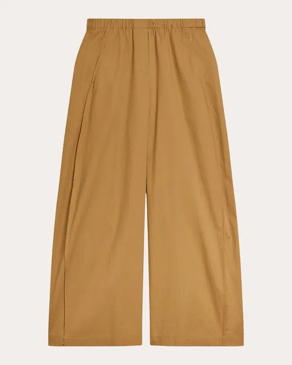 Theory Cotton Curved Parachute Pants