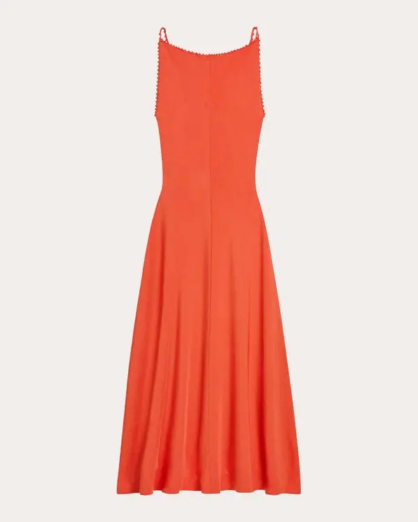 Theory Knit Crochet Boatneck Dress