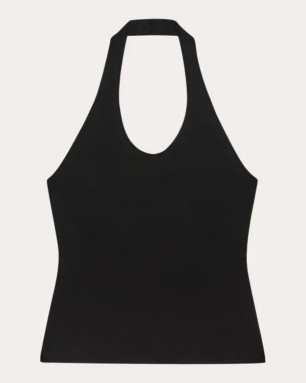 Theory Knit Halter Tank Top