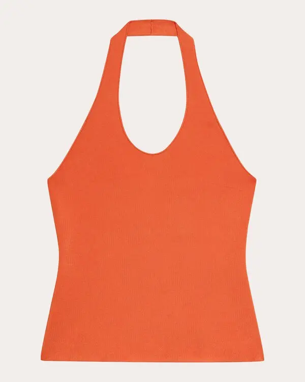 Theory Knit Halter Tank Top