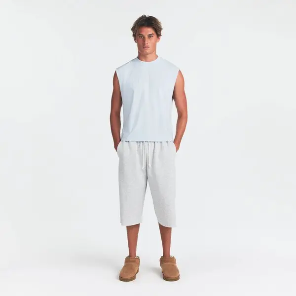 SKIMS Cropped Muscle Tank Top - Atmosphere