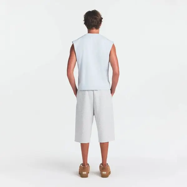 SKIMS Cropped Muscle Tank Top - Atmosphere