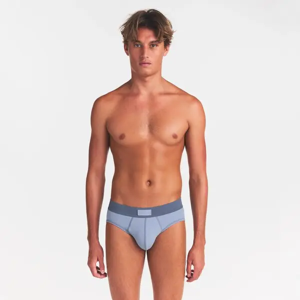 SKIMS Brief 3 Pack | Grey | | Cotton