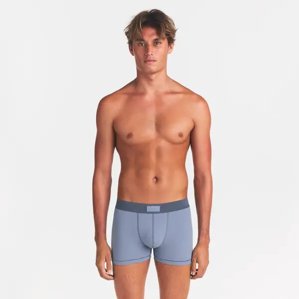 SKIMS 3" Boxer Brief 3 Pack | Grey | | Cotton