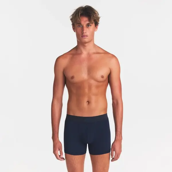 SKIMS 3" Boxer Brief 3 Pack | Grey | | Cotton