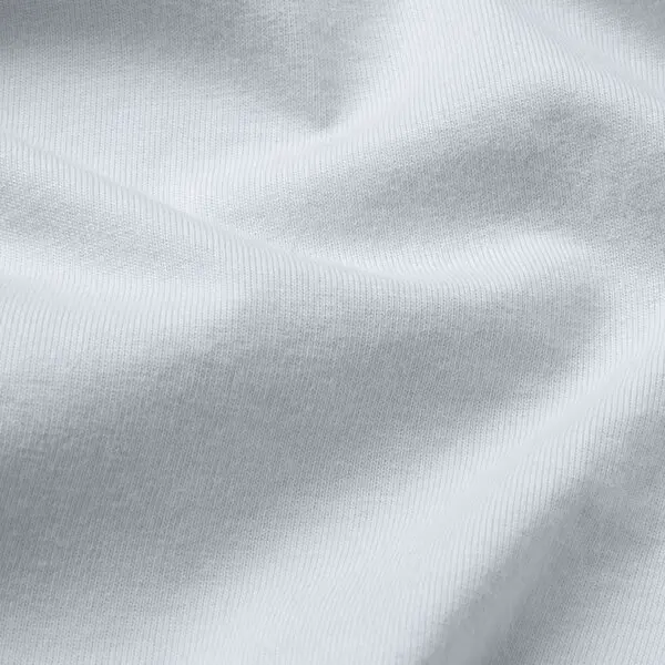 SKIMS Relaxed Cropped Crewneck | Blue | Large | Heavyweight Cotton - Atmosphere