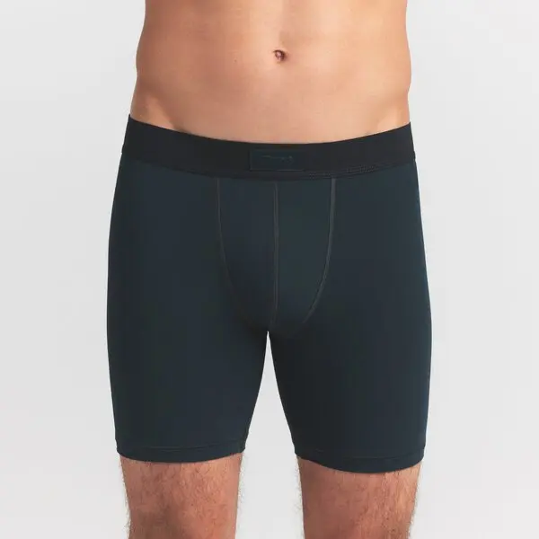 SKIMS 5" Boxer Brief | Blue | | Cotton - Verdant