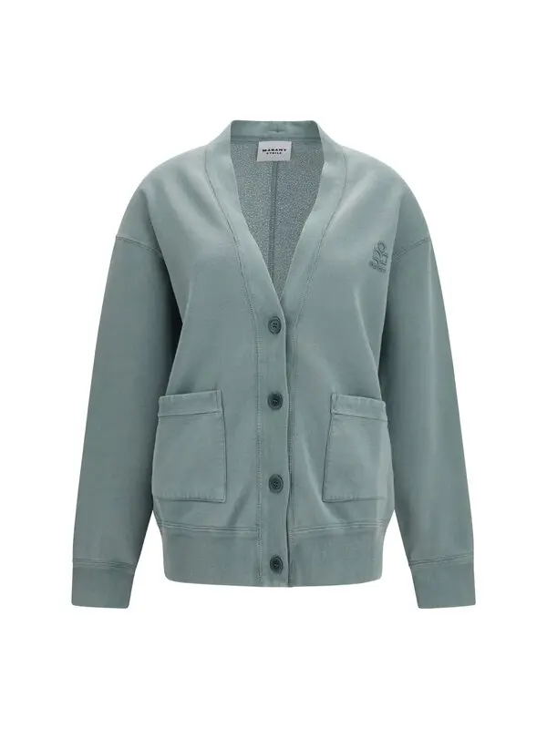Isabel Marant Étoile Marant Stephy V-neck Cardigan - Gray