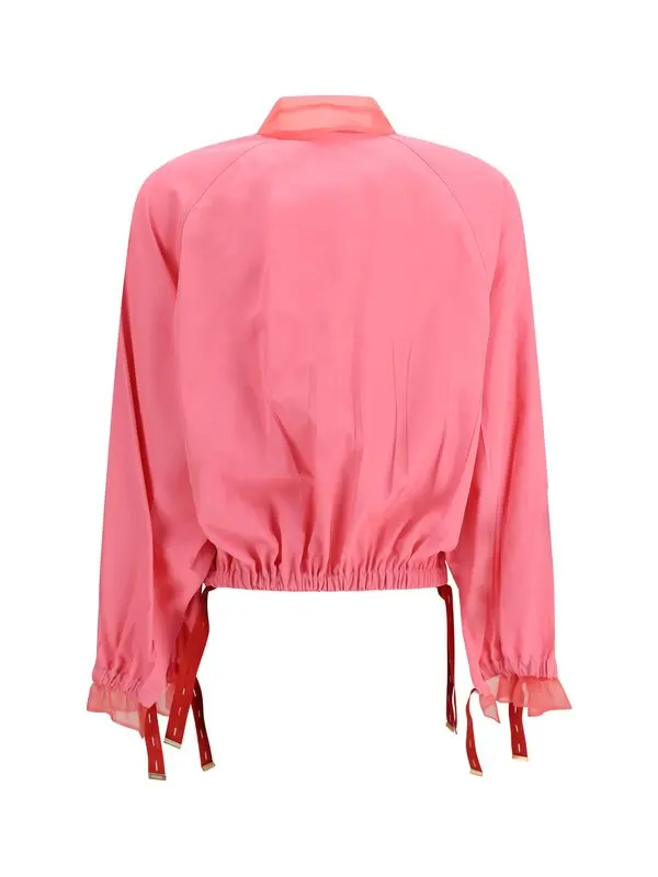 Fendi Bomber In Technical Viscose
