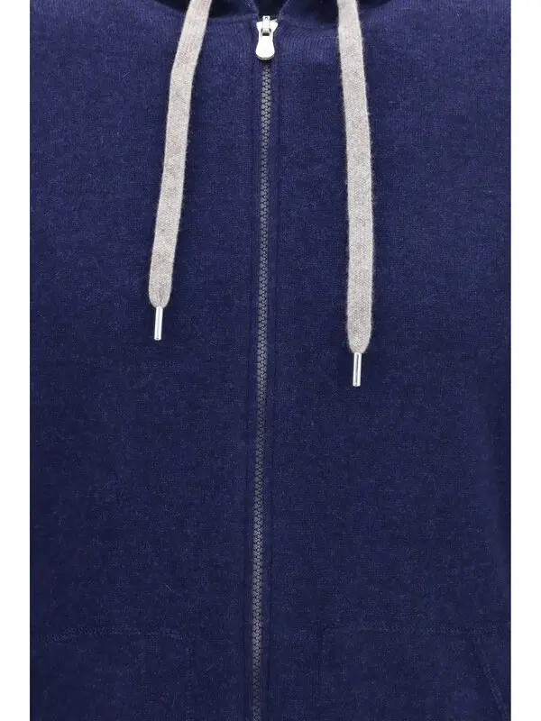Brunello Cucinelli Cashmere Zip-up Hoodie