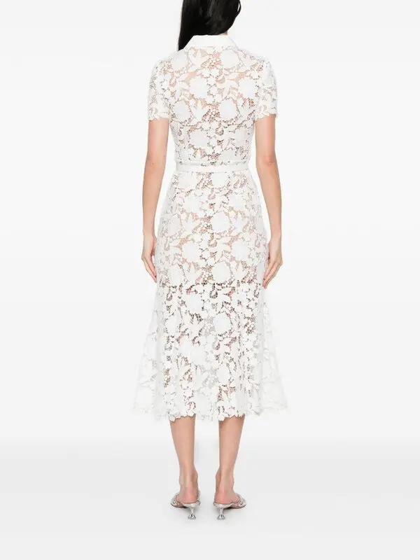 SELF-PORTRAIT Lace Midi Dress