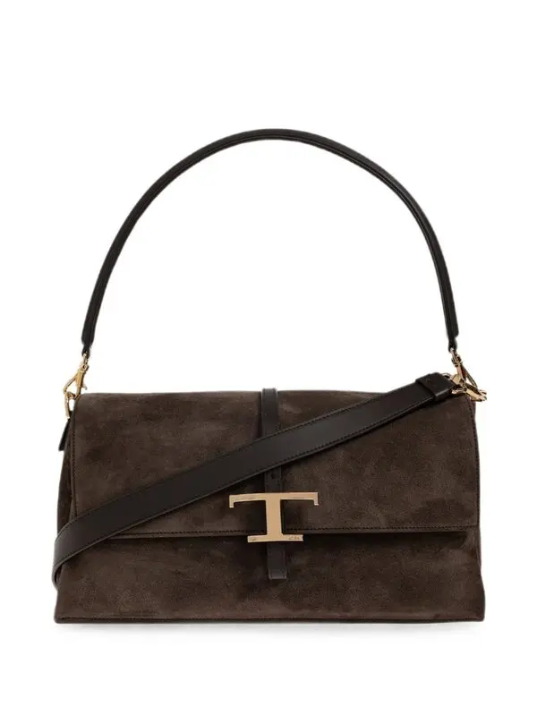 TOD'S T Timeless Leather Shoulder Bag