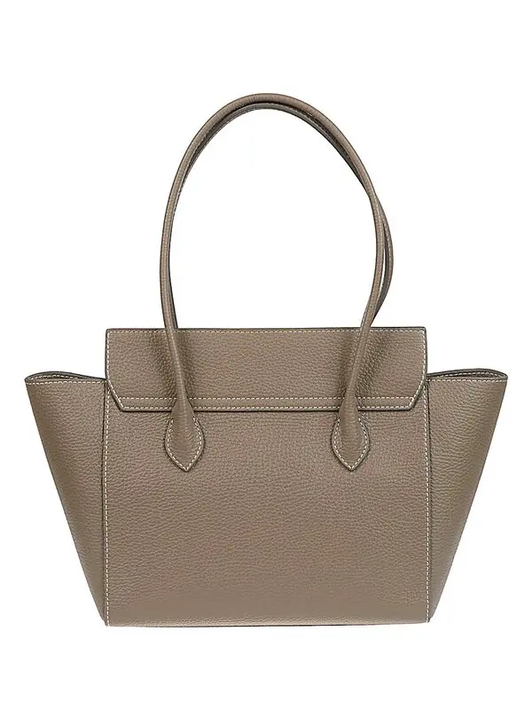 ROUNN Felice Flap Leather Tote Bag