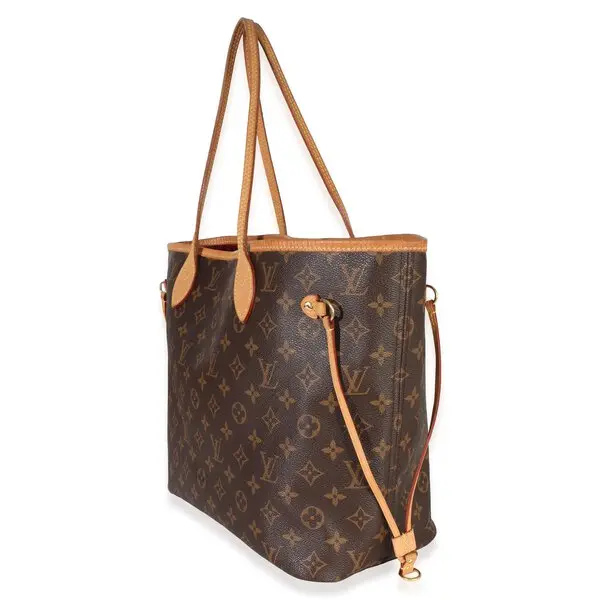 LOUIS VUITTON Monogram Canvas Neverfull Mm Tote Bag