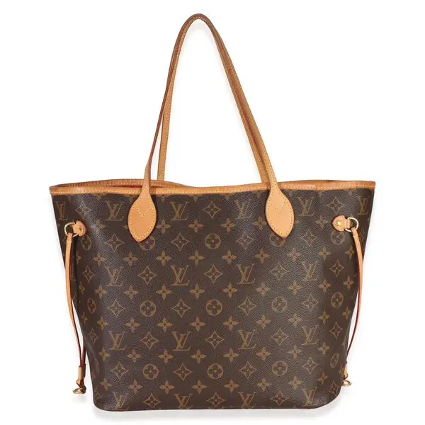 LOUIS VUITTON Monogram Canvas Neverfull Mm Tote Bag