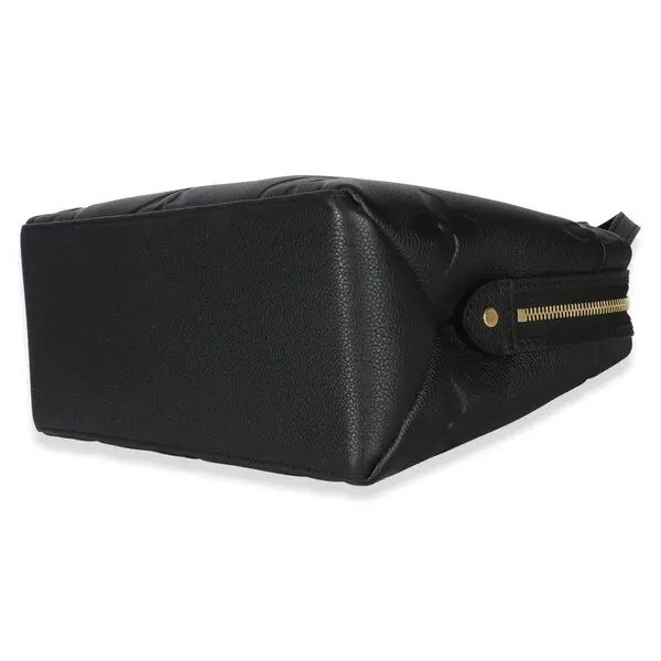 LOUIS VUITTON Monogram Giant Empreinte Petit Palais Shoulder Bag - Black