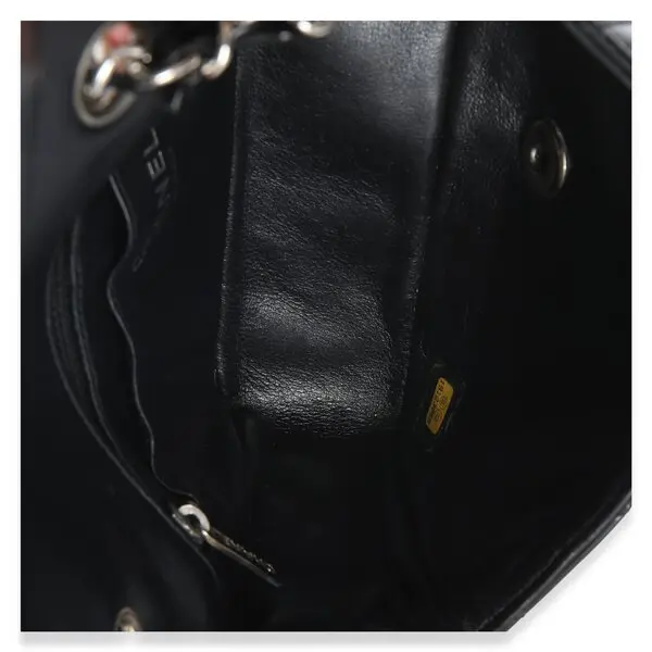 Chanel Quilted Patent Flap Bag - Black