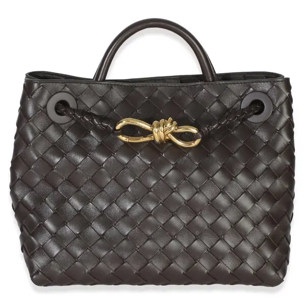 Bottega Veneta Andiamo Shoulder Bag - Brown