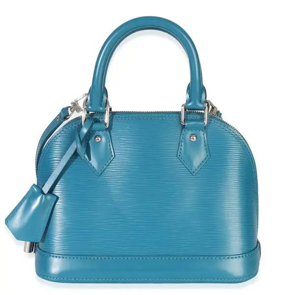LOUIS VUITTON Epi Leather Alma Bb Top Handle Bag - Blue