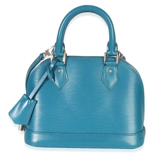 LOUIS VUITTON Epi Leather Alma Bb Top Handle Bag - Blue