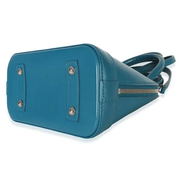 LOUIS VUITTON Epi Leather Alma Bb Top Handle Bag - Blue