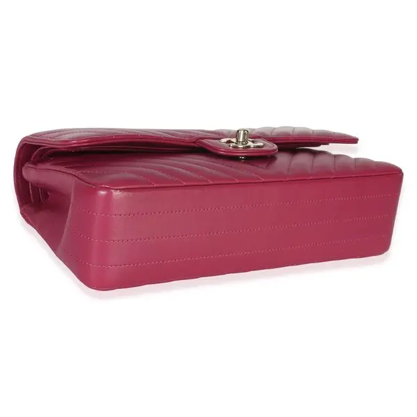 Chanel Classic Double Flap Shoulder Bag - Pink