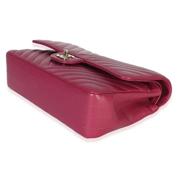 Chanel Classic Double Flap Shoulder Bag - Pink