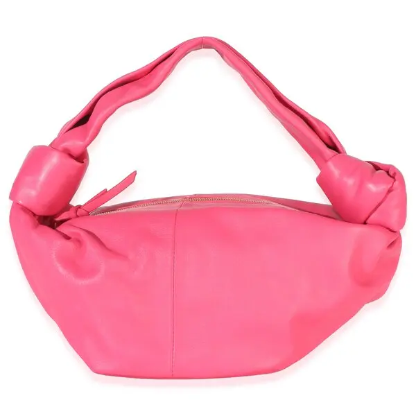 Bottega Veneta Nappa Double Knot Bag - Pink