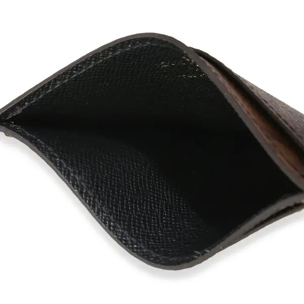 LOUIS VUITTON Reverse Monogram Card Holder - Brown