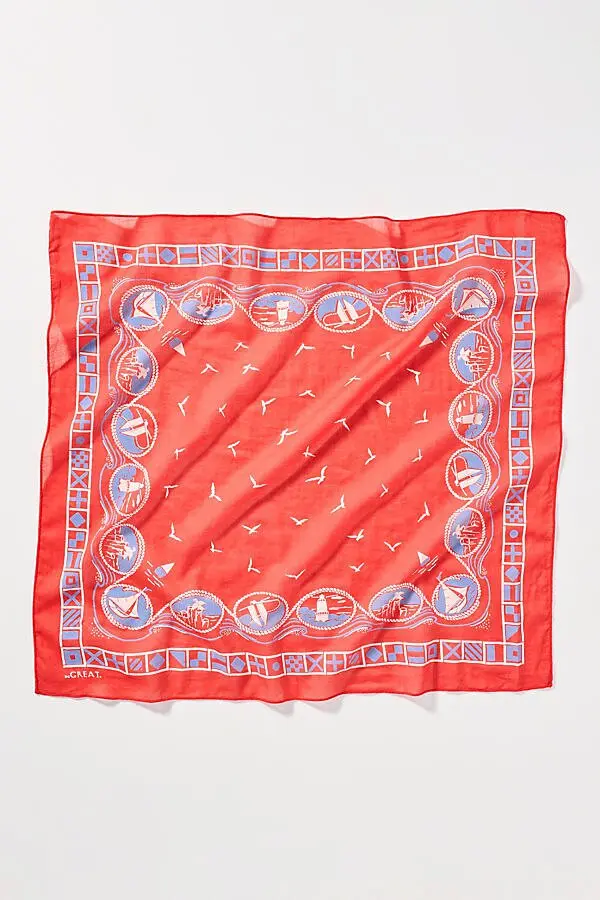 The Great. Sailboat Bandana