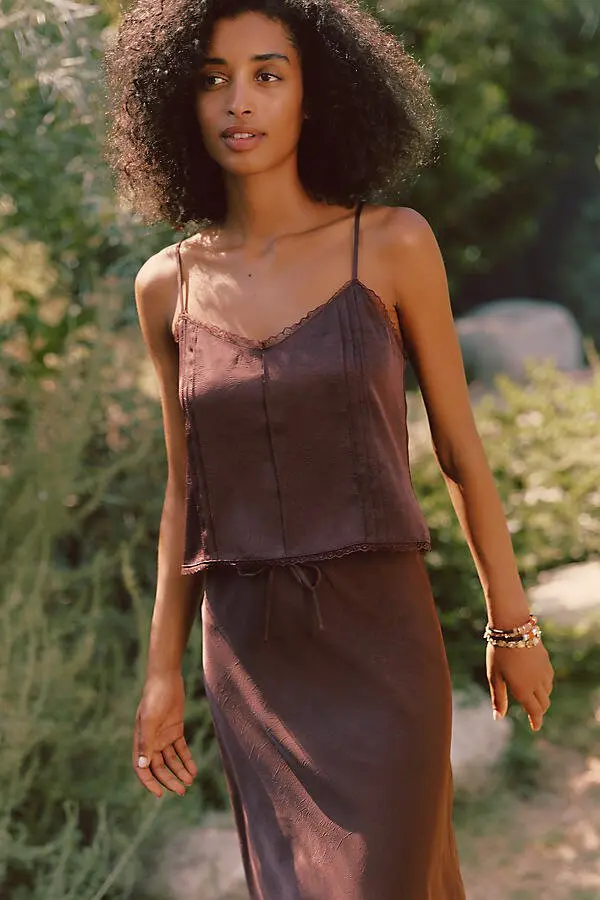 Z Supply Viva Tank Top - Brown