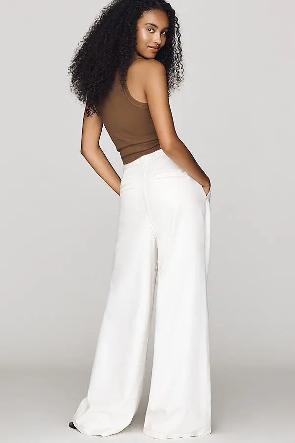 PISTOLA Delphia High-rise Wide-leg Jeans