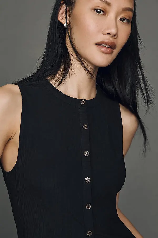 Varley Latia Button Tank Top