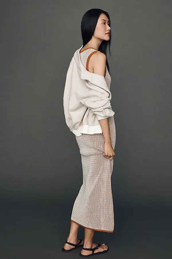 Varley Albane Cotton Midi Dress