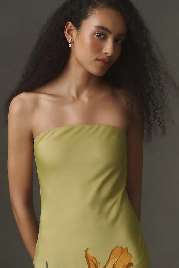 ROCOCO Sand Strapless Maxi Dress