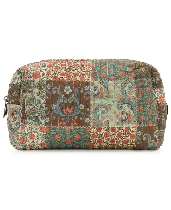PATRICIA NASH Rune Printed Cosmetic Case - Cotton Nordic Patchwork