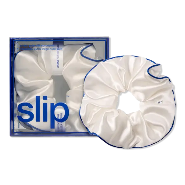 Slip Pure Silk Jumbo Scrunchie - Courtside