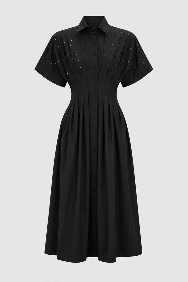 EXQUISE Jream Midi Dress
