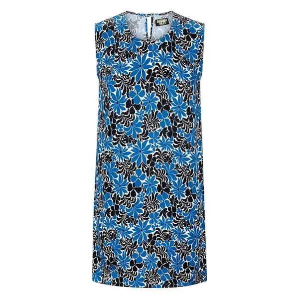 CRONO ZEE Kafka Dress Flora - Blue